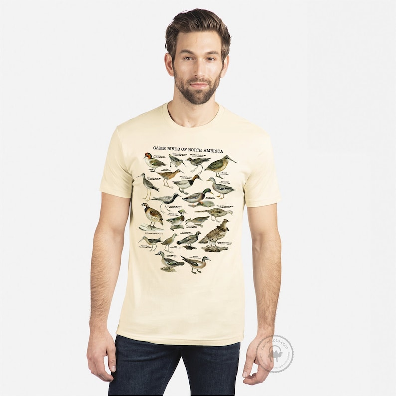 Game Birds of North America Shirt & Sweatshirt, Bird Watcher Gift ...