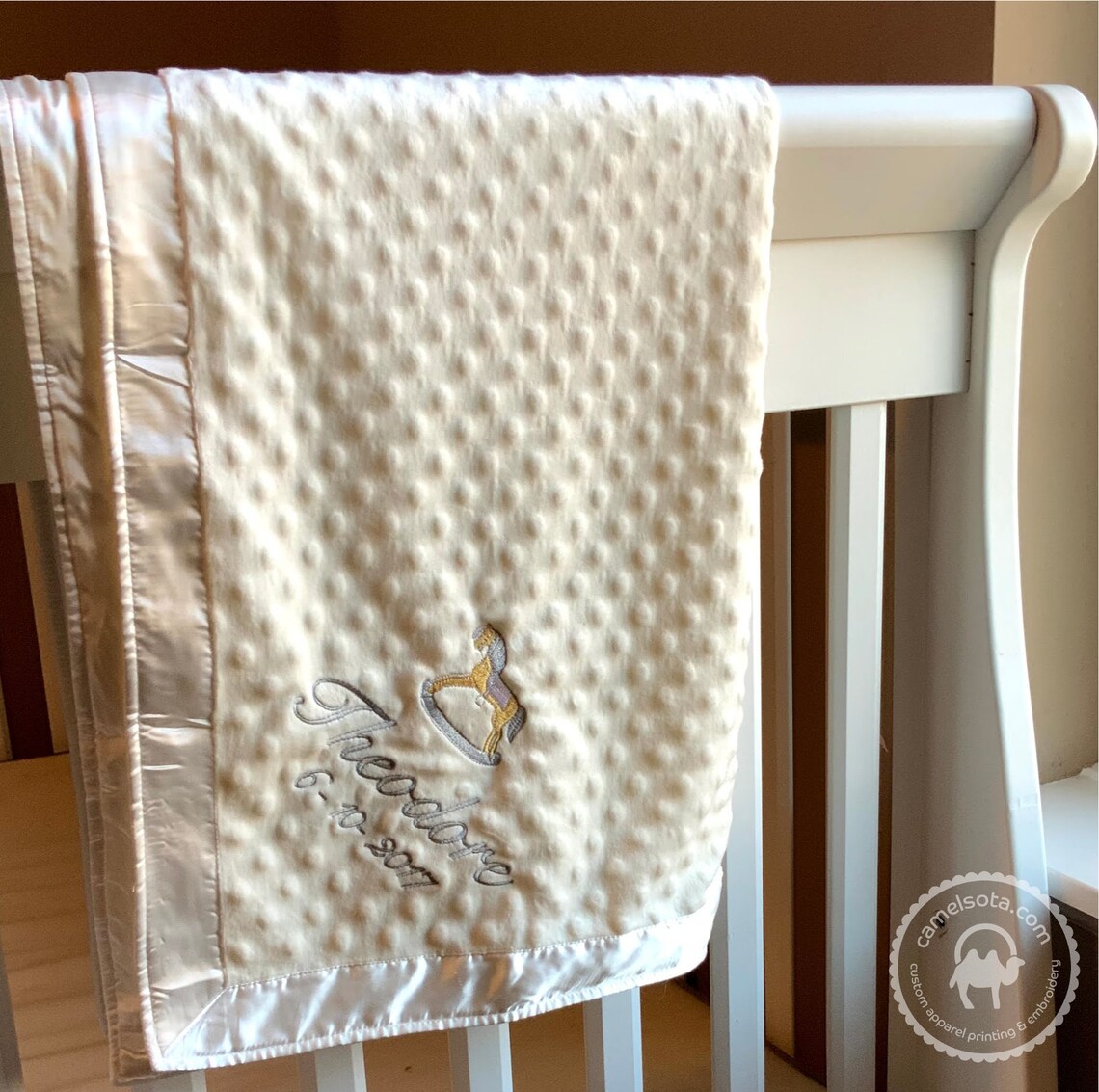 Custom Baby Blanket Embroidered Baby Blanket Personalized - Etsy