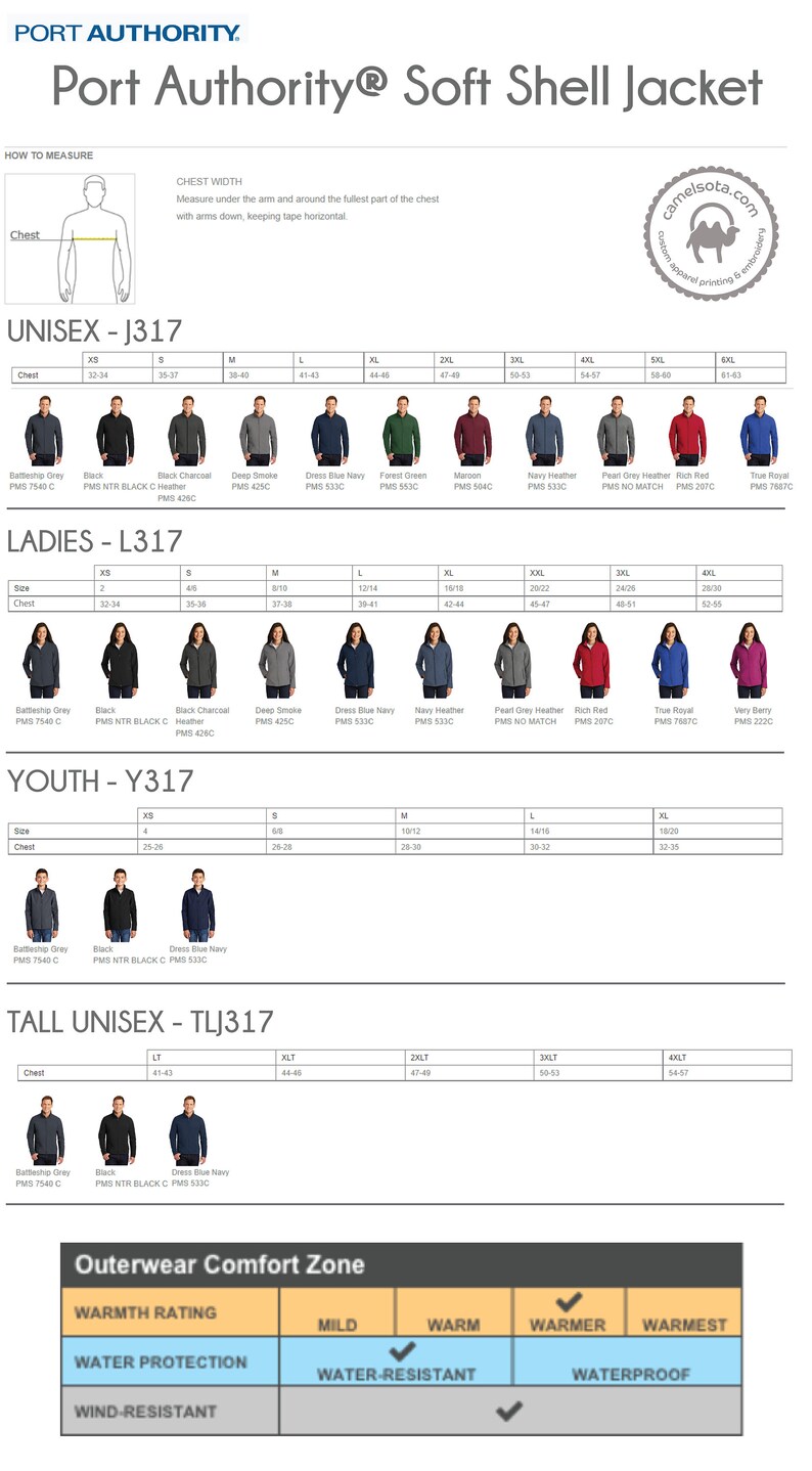 Custom Embroidered Soft Shell Full-zip Jacket Monogrammed - Etsy