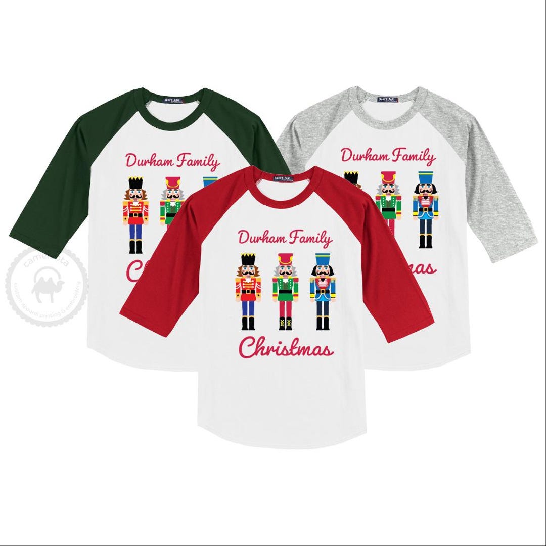 Custom Nutcracker Shirt Personalized Family Christmas Shirts Matching ...