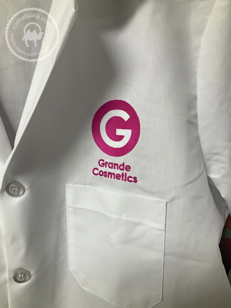 Custom Lab Coat Embroidered Medical Lab Coat Personalized - Etsy