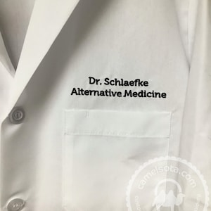 Custom Lab Coat, Embroidered Medical Lab Coat, Personalized Lab Coat ...