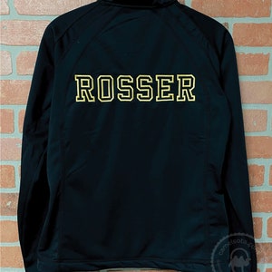 Custom Embroidered Sport-tek Tricot Track Jacket Monogrammed Team Logo ...