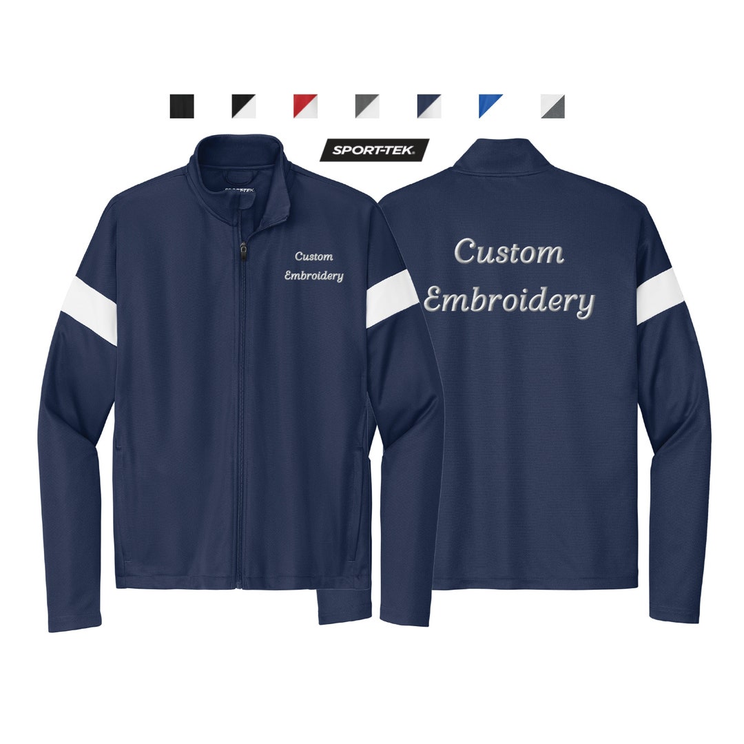 Custom Embroidered Team Jacket Uniform Team Warm up Jacket Pants Sport ...