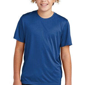 Custom Performance Shirt Printed With Ink Sport-tek Posicharge Re ...