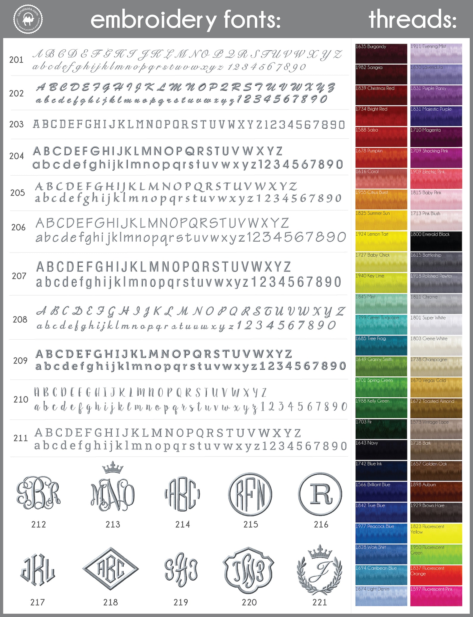 Custom Embroidered Soft Shell Full-zip Jacket, Monogrammed Team ...