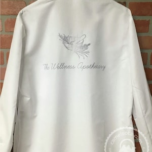 Custom Lab Coat, Embroidered Medical Lab Coat, Personalized Lab Coat ...
