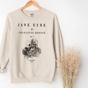 Jane Eyre Sweatshirt, Charlotte Bronte Sweatshirt, Jane Eyre Gift ...