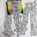 Color Your Own Personalized Pillowcase Zentangle Doodle Coloring Kids ...