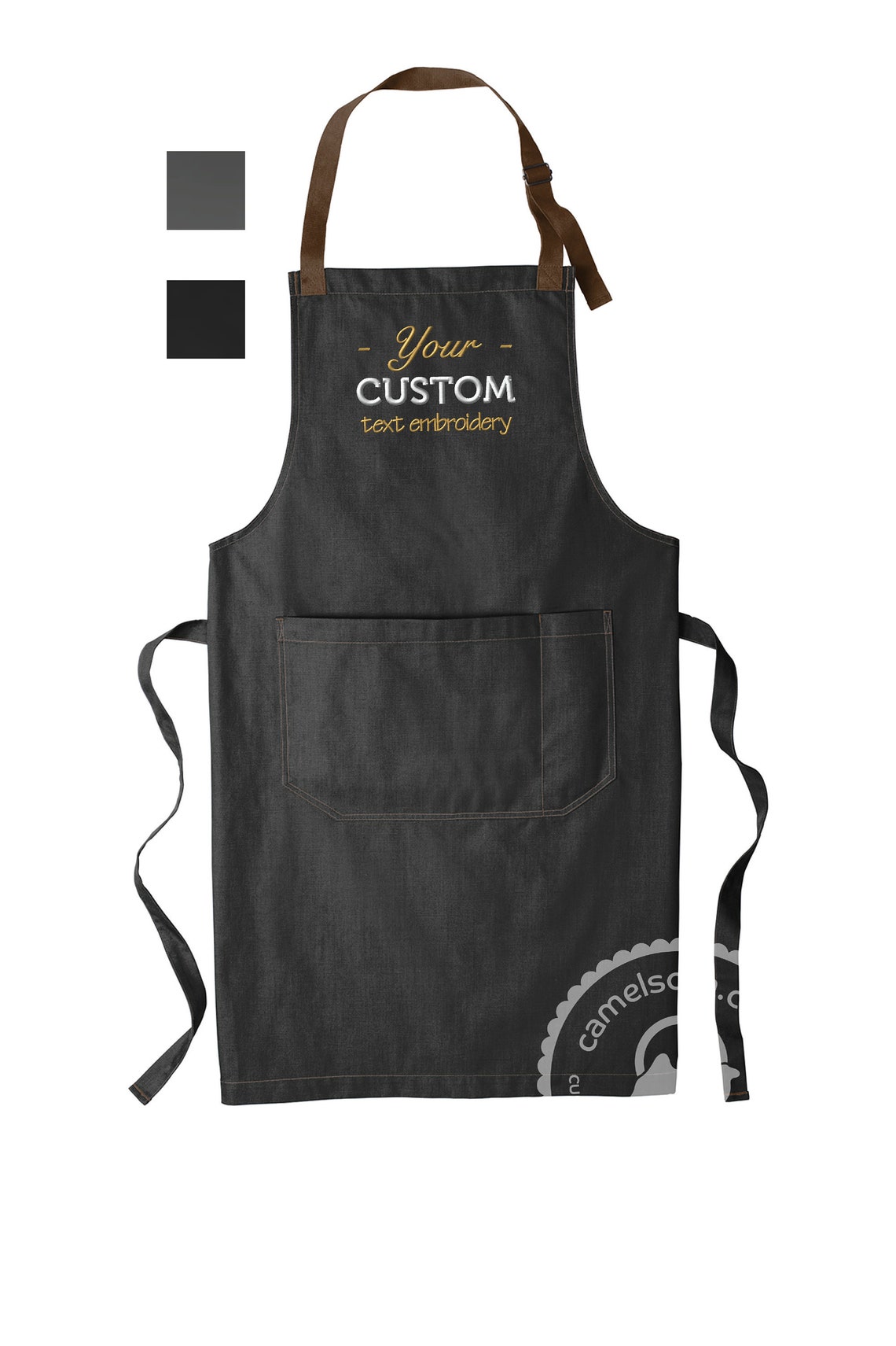 Custom Embroidered Apron Personalized Apron Gift Port - Etsy