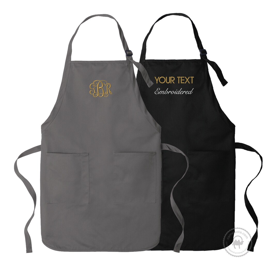 Custom Apron, Custom Embroidered Apron, Custom Monogrammed Apron ...