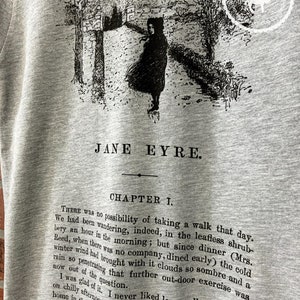Jane Eyre Shirt, Charlotte Bronte Shirt, Jane Eyre T-shirt, Jane Eyre ...