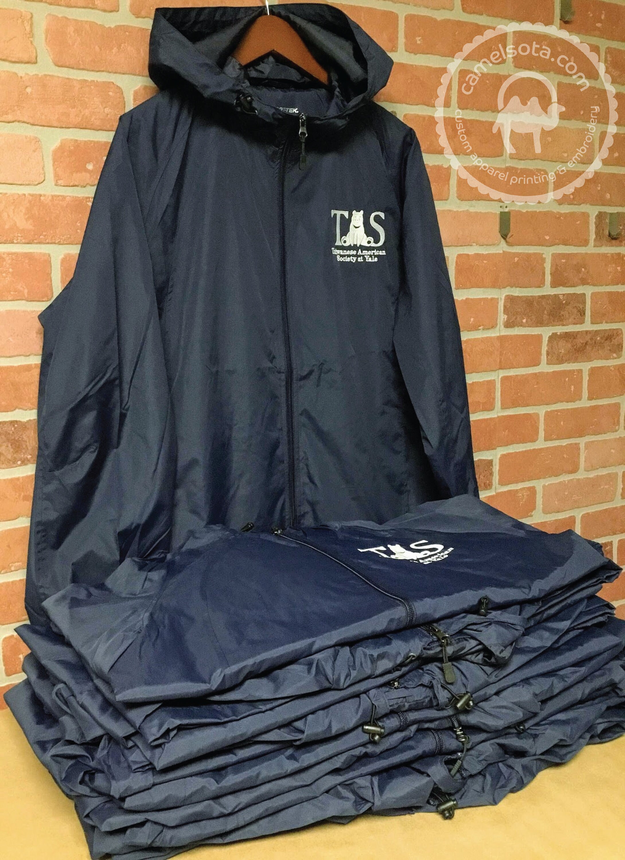 Custom Embroidered Sport-tek Hooded Full-zip Jacket Embroidery ...