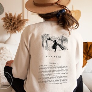 Jane Eyre Sweatshirt, Charlotte Bronte Sweatshirt, Jane Eyre Gift ...