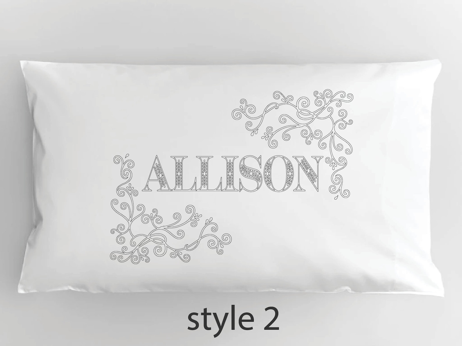 Color Your Own Personalized Pillowcase Zentangle Doodle Coloring Kids ...