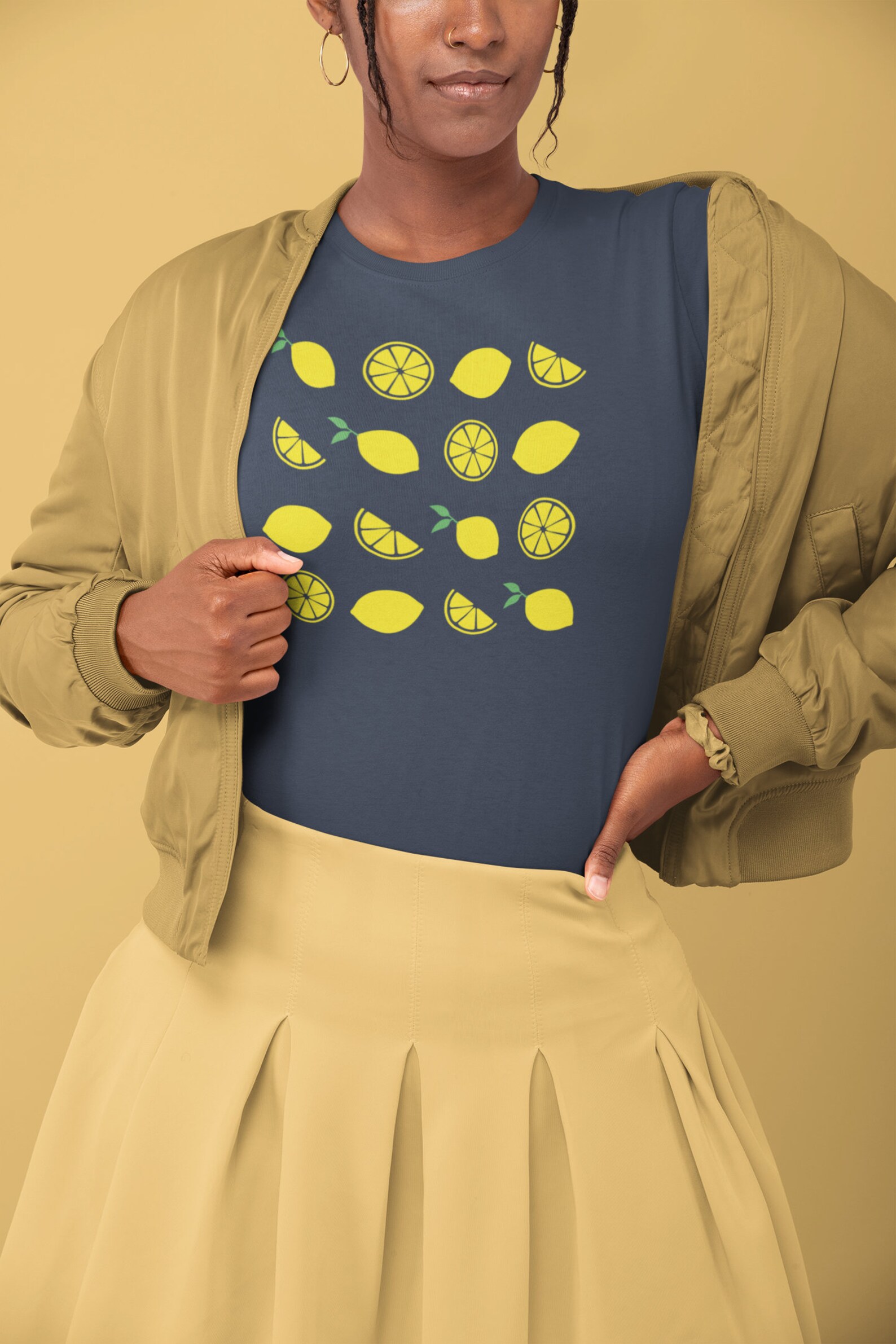 Lemon Shirt Lemons Lemon Slices Lemon Slice When Life Gives You Lemons ...