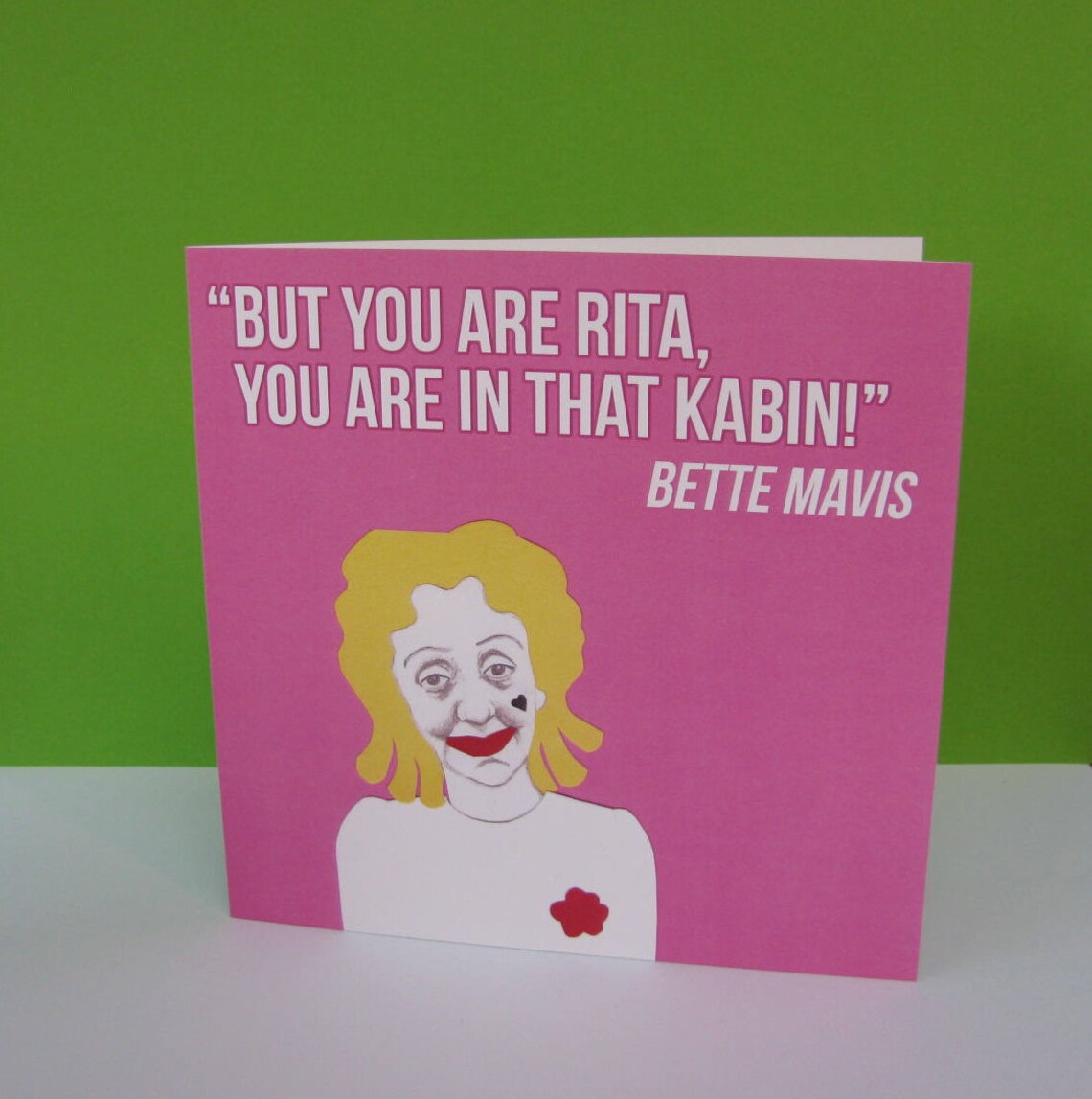 Bette Mavis Card - Etsy