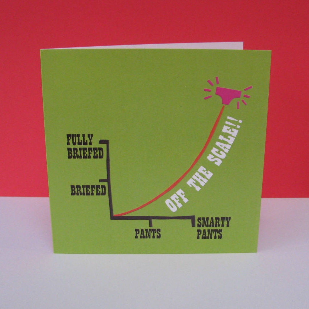 Smarty Pants Congratulations Card - Etsy