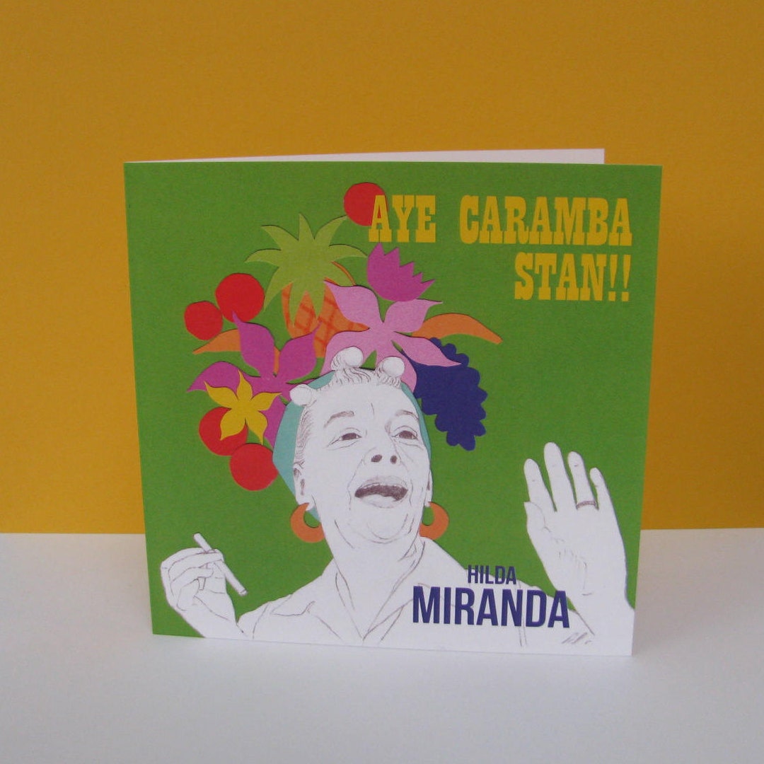 Aye Caramba Card - Etsy