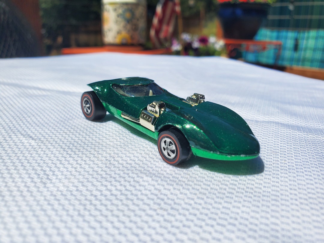 Hot Wheels! 1968 (1969) Twin Mill, Green, Light Interior, USA Lower ...