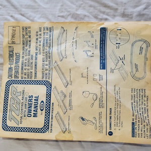 Price Reduced 1977 Ideal Toy Company TCR Total Control Racing Set ...