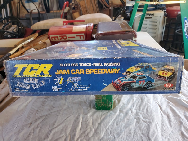 Price Reduced 1977 Ideal Toy Company TCR Total Control Racing Set ...