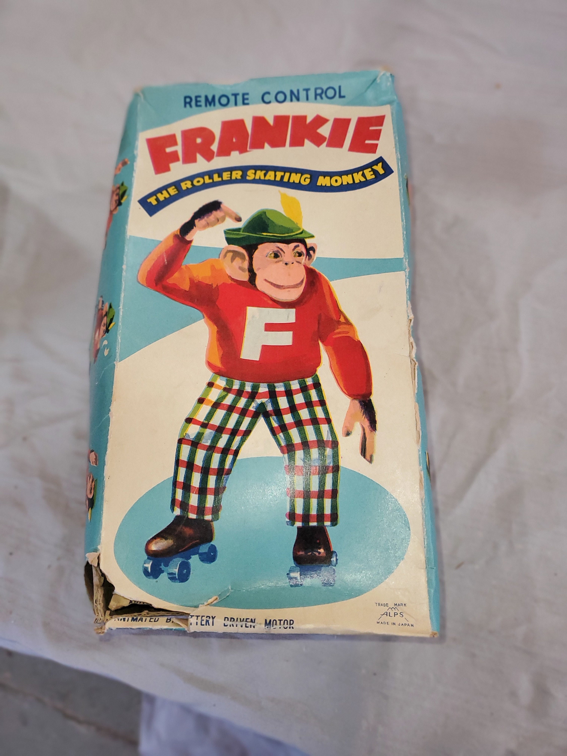 Frankie the Roller Skating Monkey - Etsy