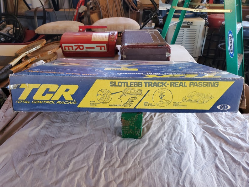 Price Reduced 1977 Ideal Toy Company TCR Total Control Racing Set ...