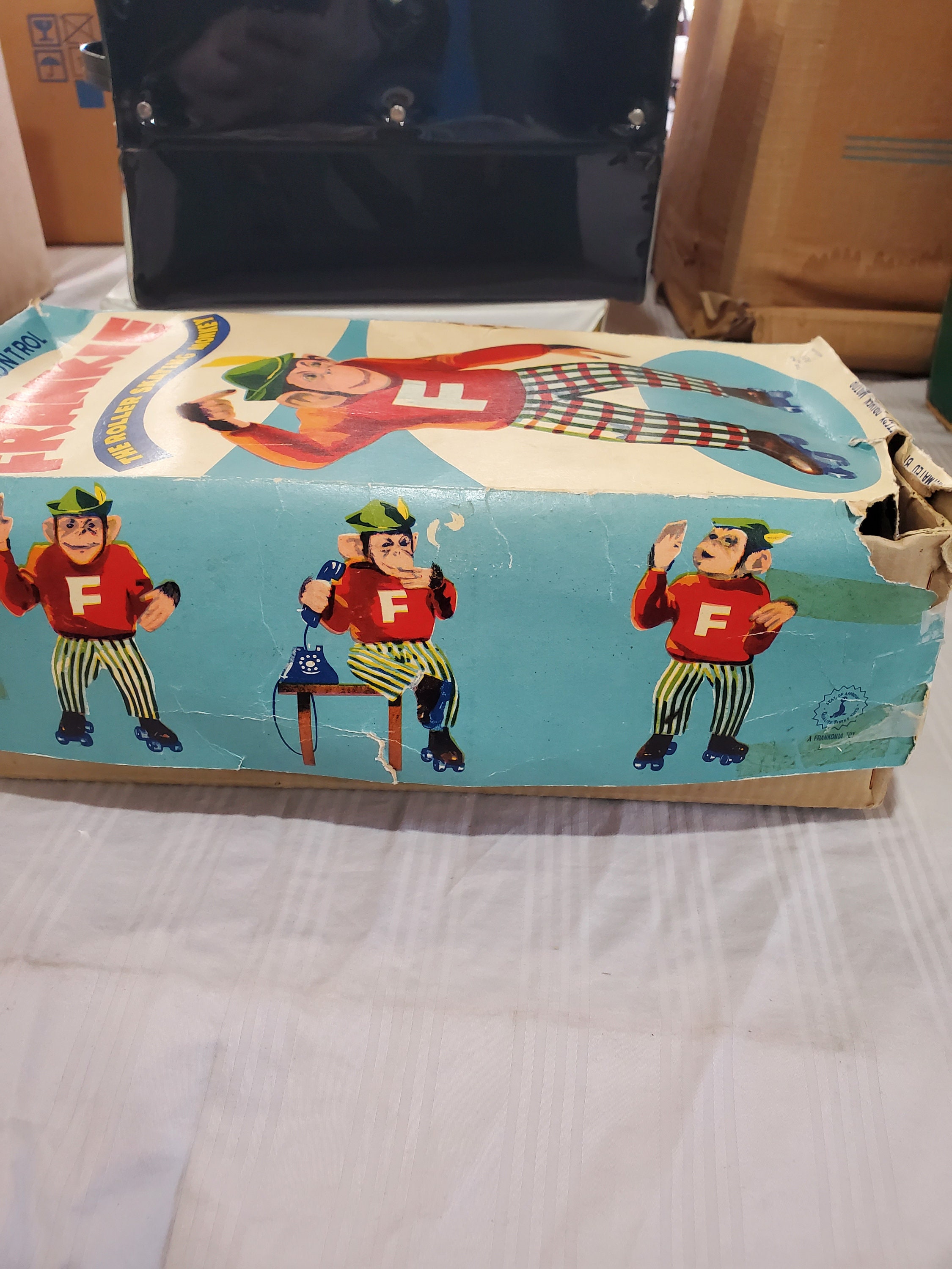 Frankie the Roller Skating Monkey - Etsy
