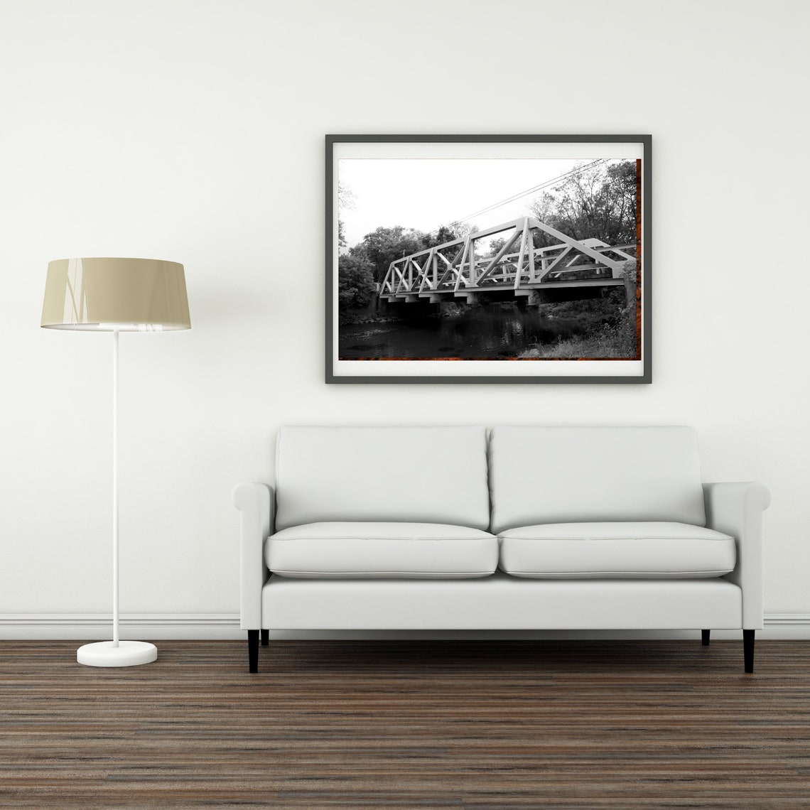Iron Bridge Photography, Bridge Poster, Bridge Wall Art, Architecture ...