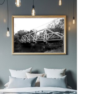 Iron Bridge Photography, Bridge Poster, Bridge Wall Art, Architecture ...