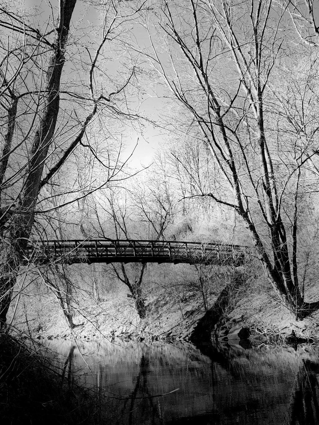 Bridge at Sand Island Park | Bridge Wall Art | Bridge Photograph ...