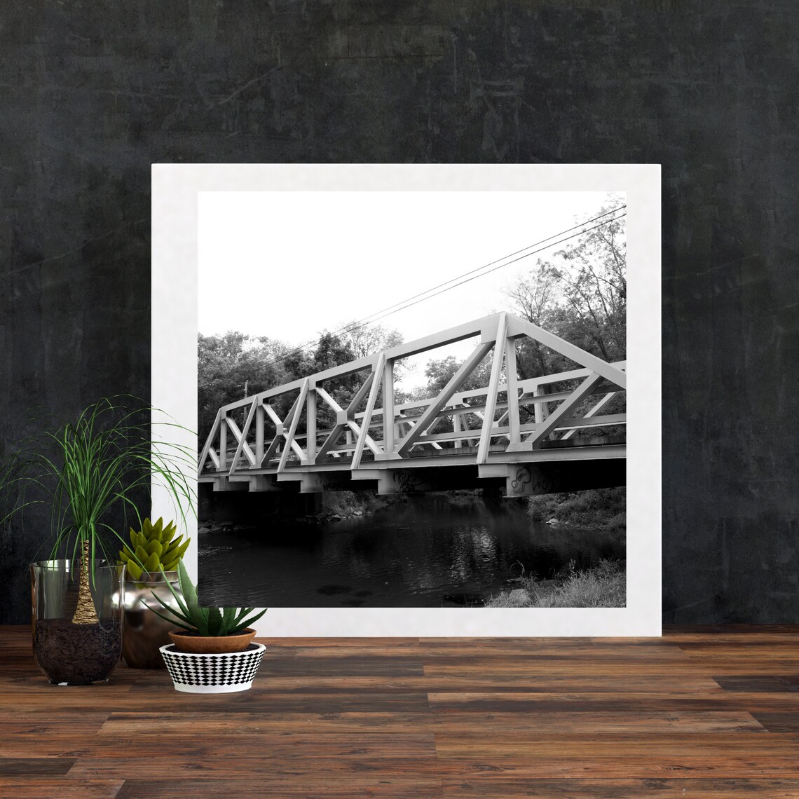 Iron Bridge Photography, Bridge Poster, Bridge Wall Art, Architecture ...