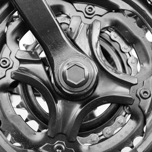 Black and White Bike Print, Abstract Photography, Bicycle Wall Art ...