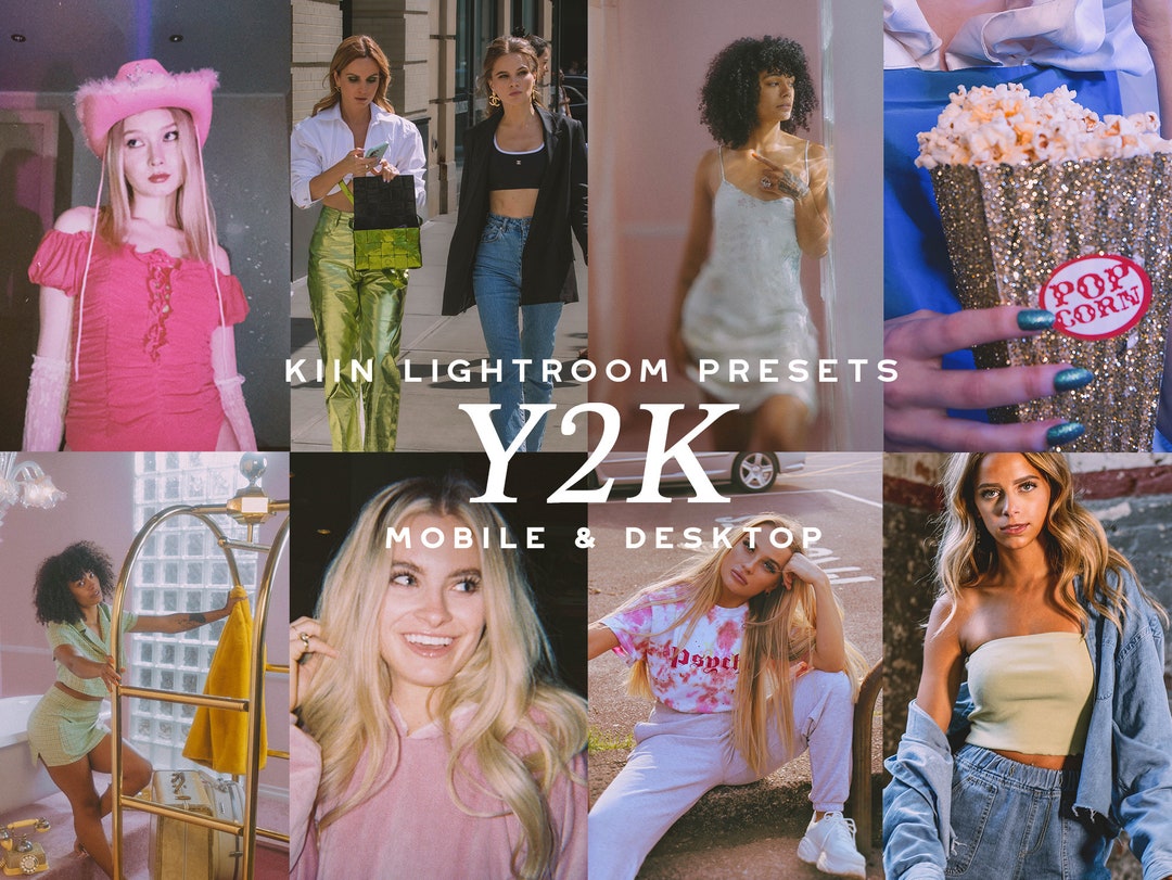 10 Y2K LIGHTROOM PRESETS Analog Genz Presets Instagram Film Presets Vintage 2000 Presets ...