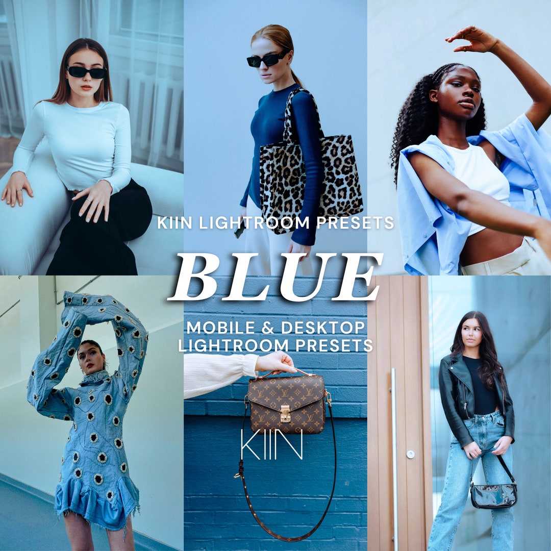 10 BLUE LIGHTROOM PRESETS Mobile Presets Blogger Presets Spring Presets ...