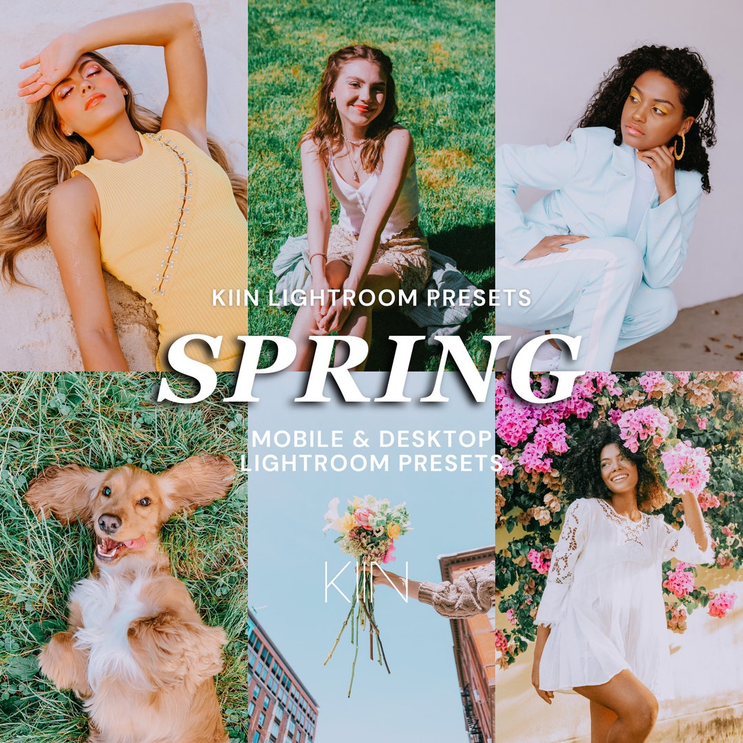 10 SPRING PRESETS LIGHTROOM Presets Mobile Preset Influencer Presets ...