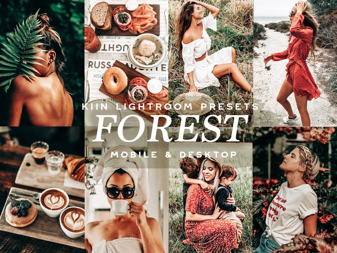 10 FOREST BERRIES Lightroom Presets Forest Presets Bright Presets Warm Preset Moody Preset Green ...