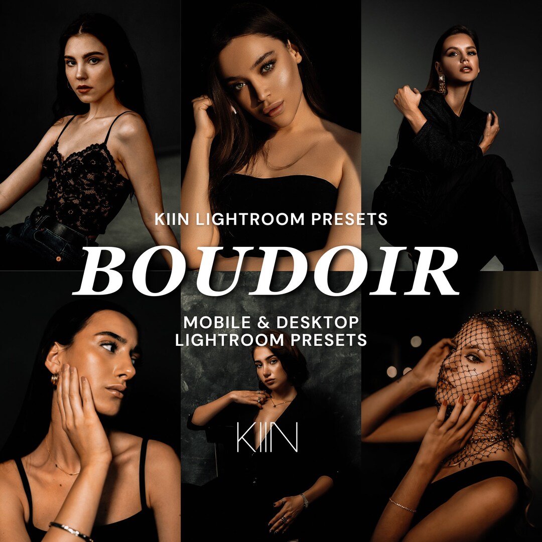 10 BOUDOIR LIGHTROOM PRESETS Mobile Preset Instagram Presets Boudoir Photo Filter Lightroom ...
