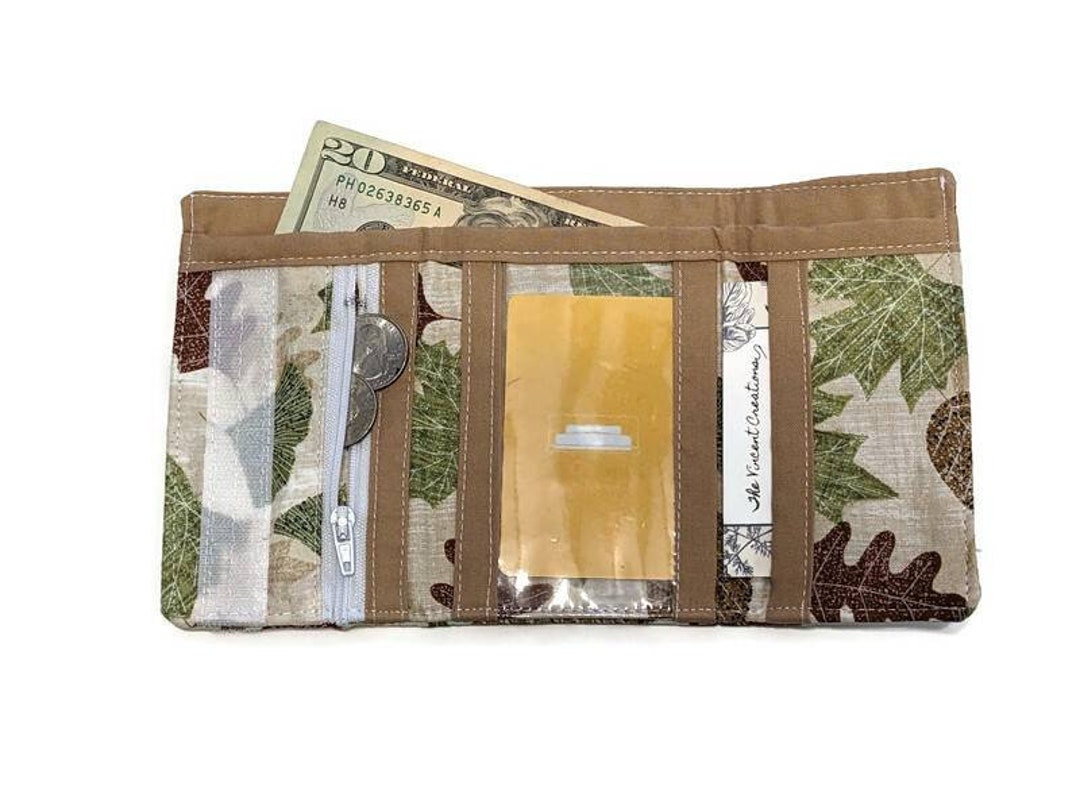 Nature Wallet, Naturalist Gift, Women Girl ID Wallet, Vegan Wallet ...