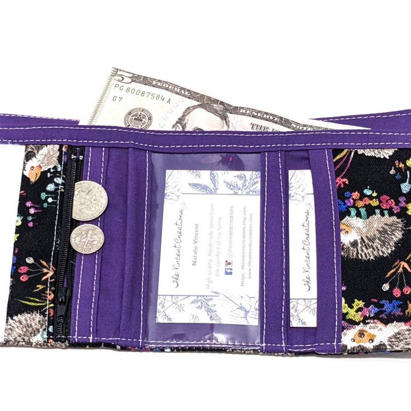 Hedgehog Wallet - Etsy