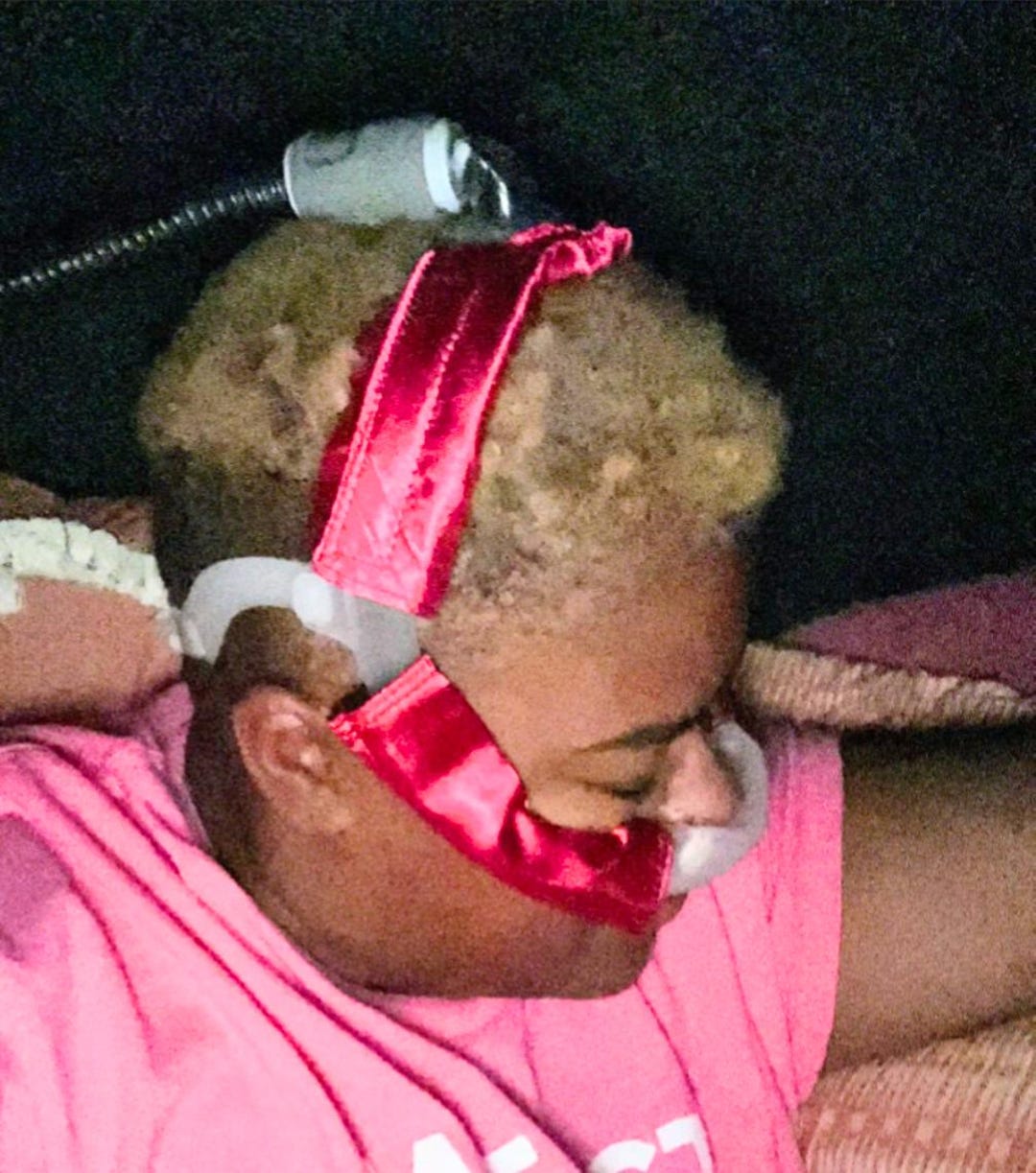 Handmade Satin CPAP Headgear Cover: Hair & Skin Protector - Etsy