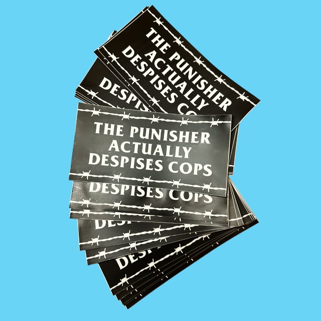 Punisher Bumper Sticker / Queer Art / Accessory / Community / LGBTQ - Etsy