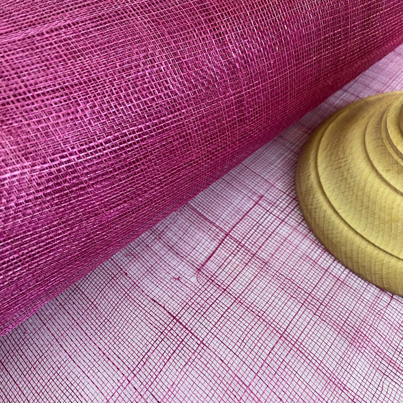 Millinery Sinamay Fabric For Hats Fascinators & Craft Use | Etsy