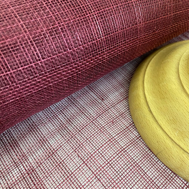 Millinery Sinamay Fabric For Hats Fascinators & Craft Use | Etsy