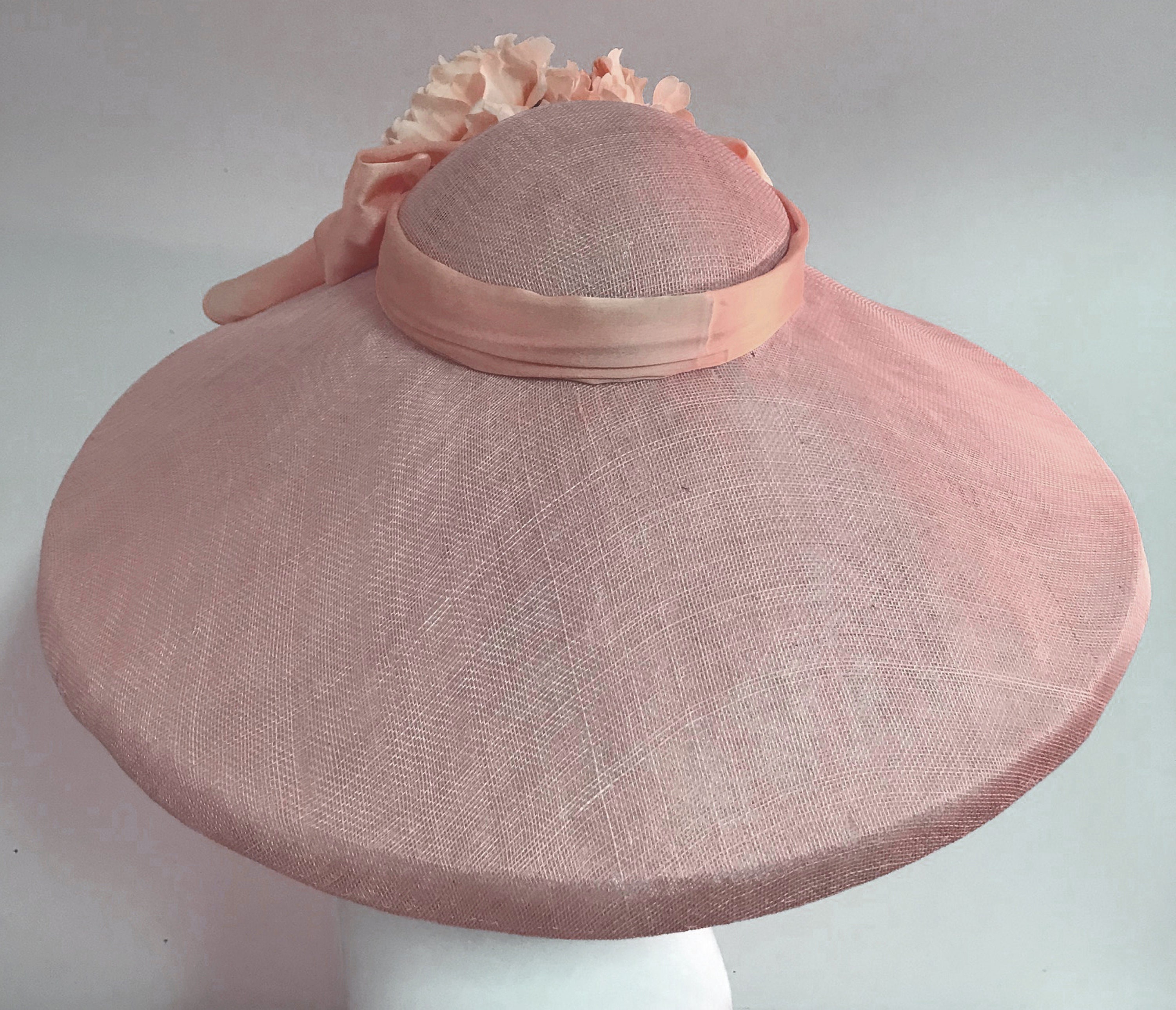 Strawberries & Cream - Hat Couture Wedding/races/mother of the Bride ...