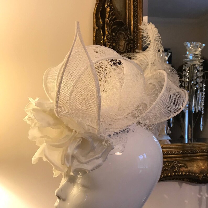A Royal Wedding Hat Couture Wedding/races/bride Designer Bridal ...