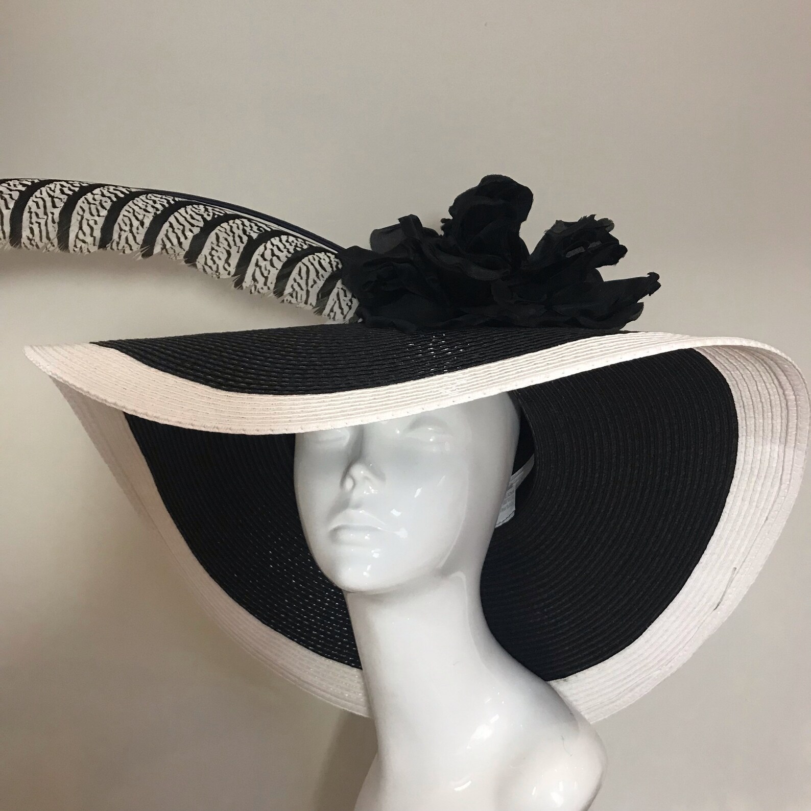 The Magpie - Hat Couture Wedding/races/mother of the Bride Designer Hat ...