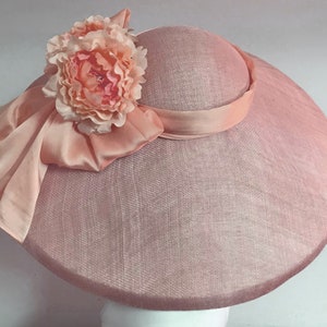 Strawberries & Cream - Hat Couture Wedding/races/mother of the Bride ...