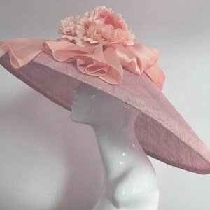 Strawberries & Cream - Hat Couture Wedding/races/mother of the Bride ...
